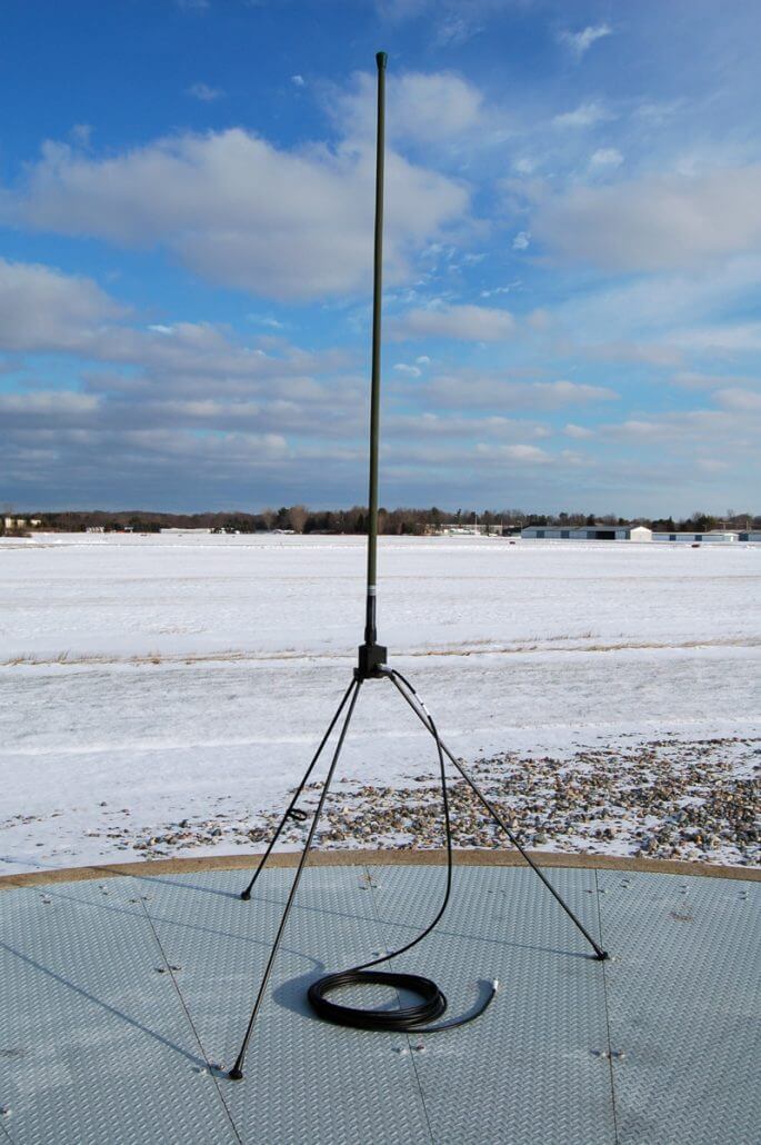 RAMI254-EXT - Military Ground Based Communication Antenna - RAMI